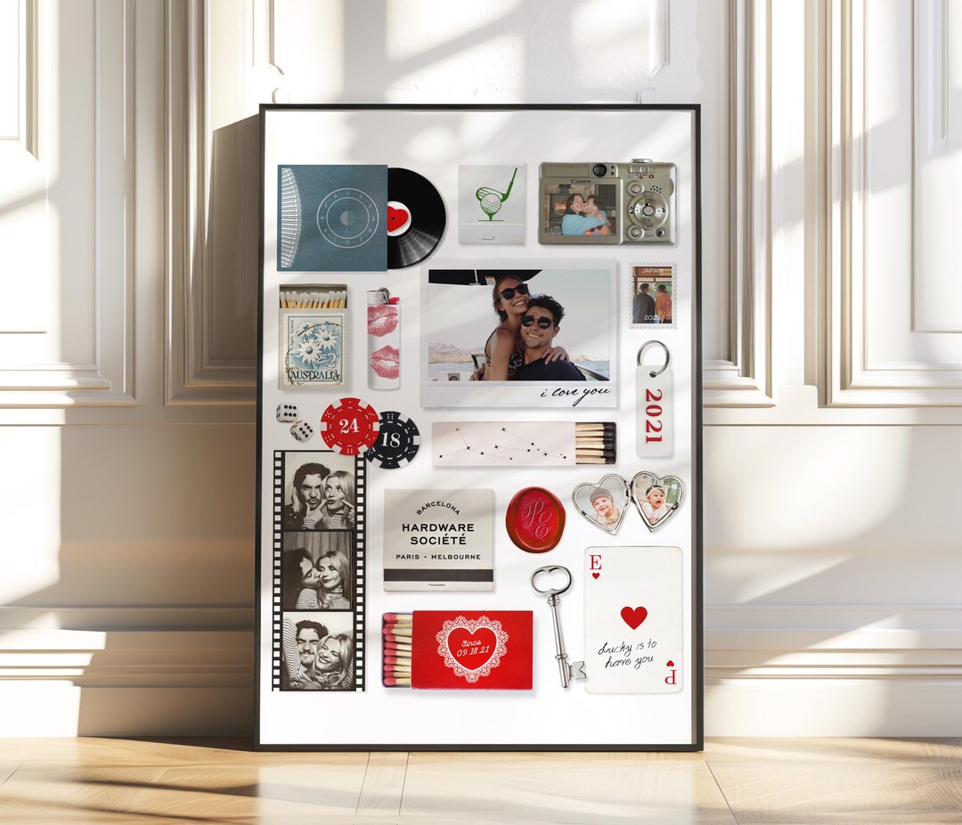 Custom Matchbooks Template, Printable Couple Matchbox Poster ...