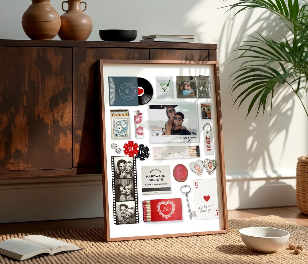 Custom Matchbooks Template, Printable Couple Matchbox Poster ...