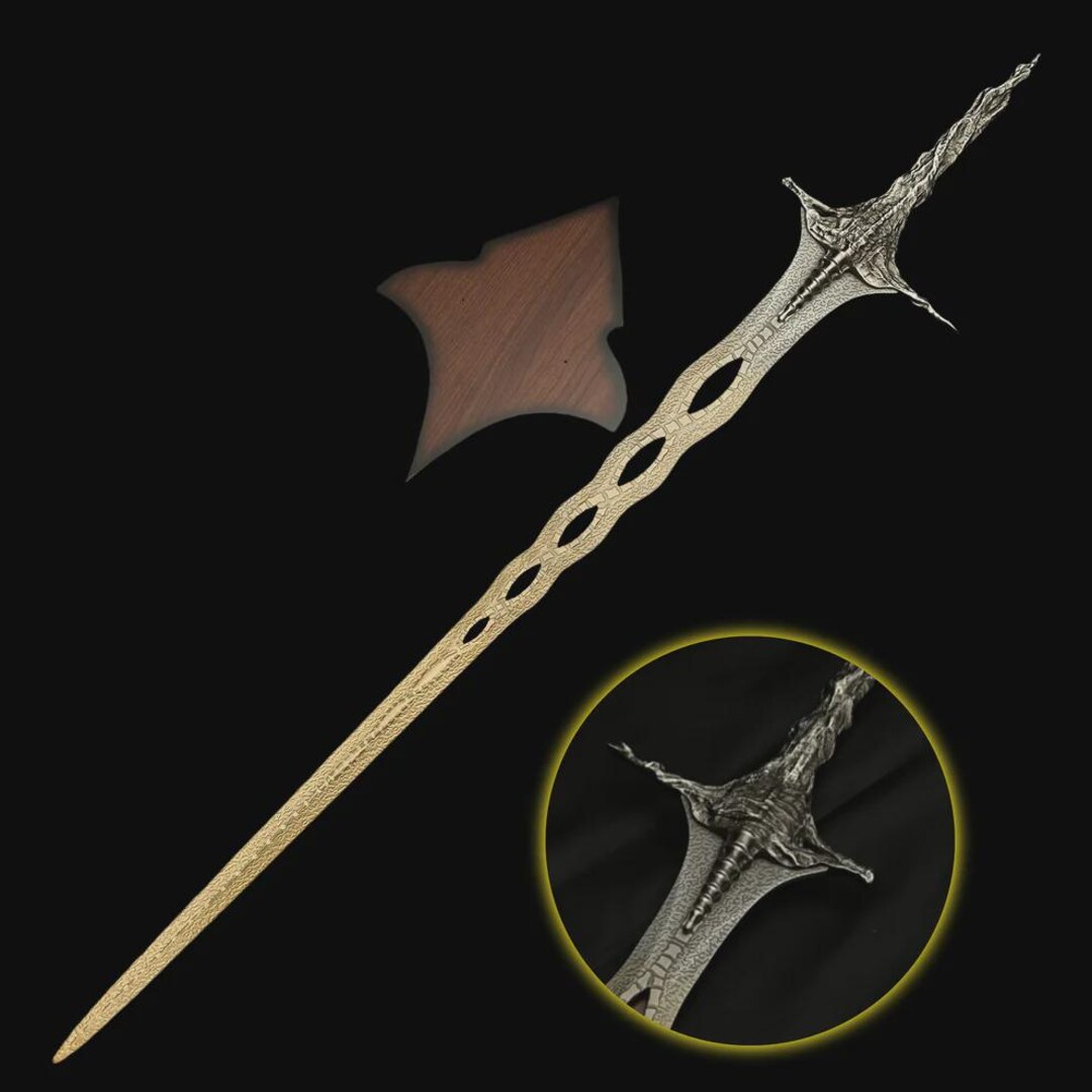 Life-size Sacred Relic Sword Metal Replica | Metal Sword | Relic Sword ...