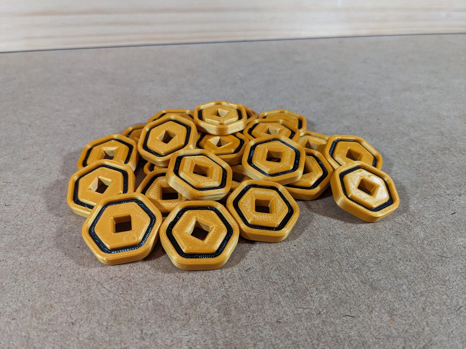 Robux Roblox Coins - Mixed Color Order - Double Sided 3D Printed ...