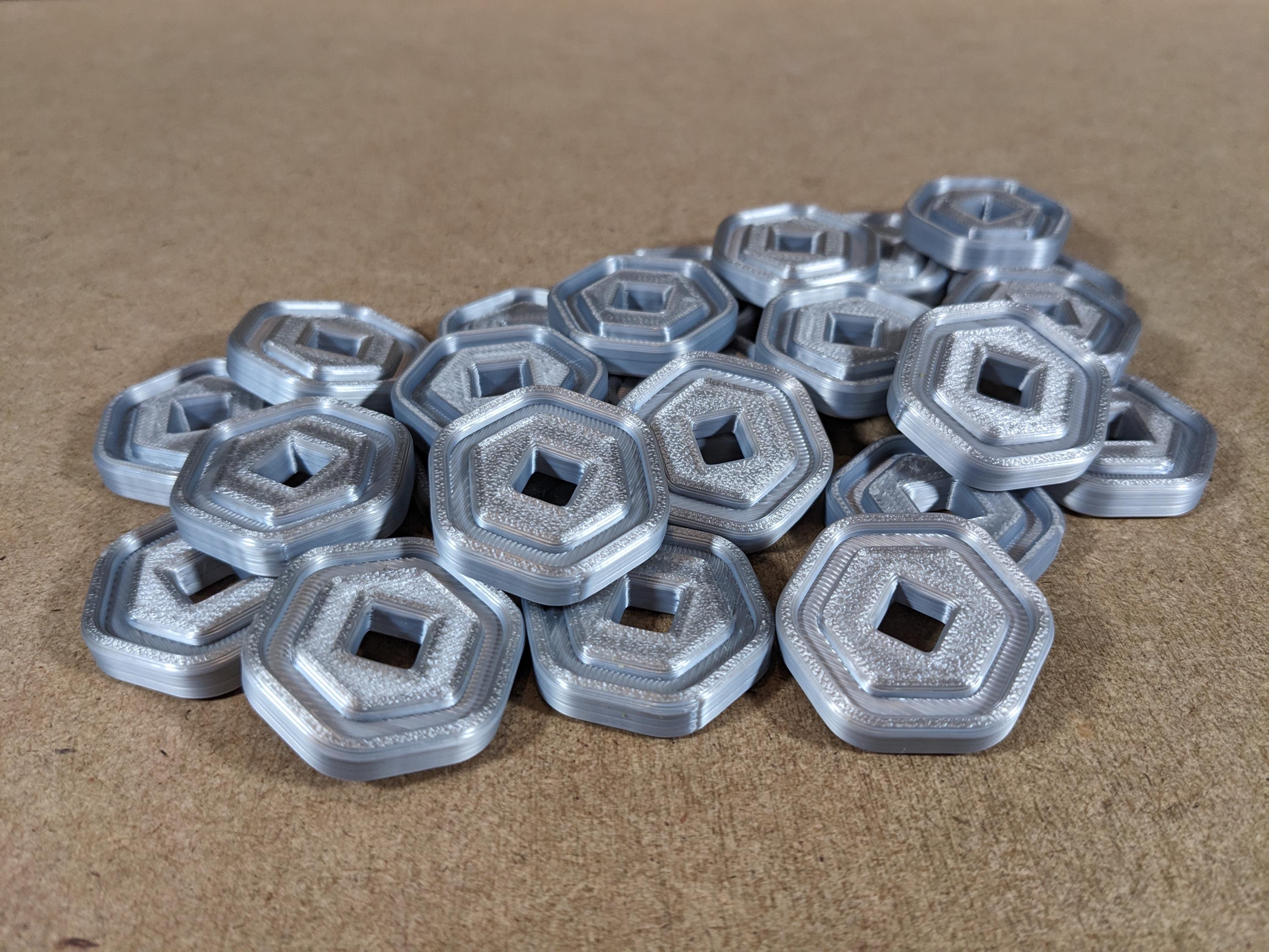 Robux Roblox Coins - Mixed Color Order - Double Sided 3D Printed ...