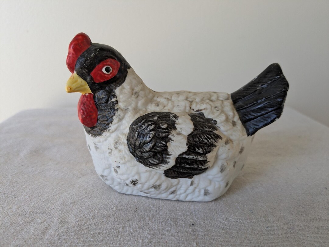 Vintage Artmark Ceramic Hen - Farmhouse Decor - Chicken Decor - Etsy