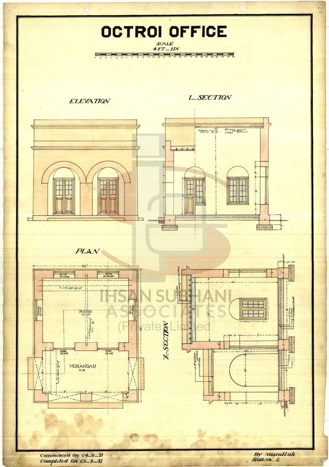 BUILDING DRAWINGS | Hand-drawn Architectural Plans & Elevations - Etsy