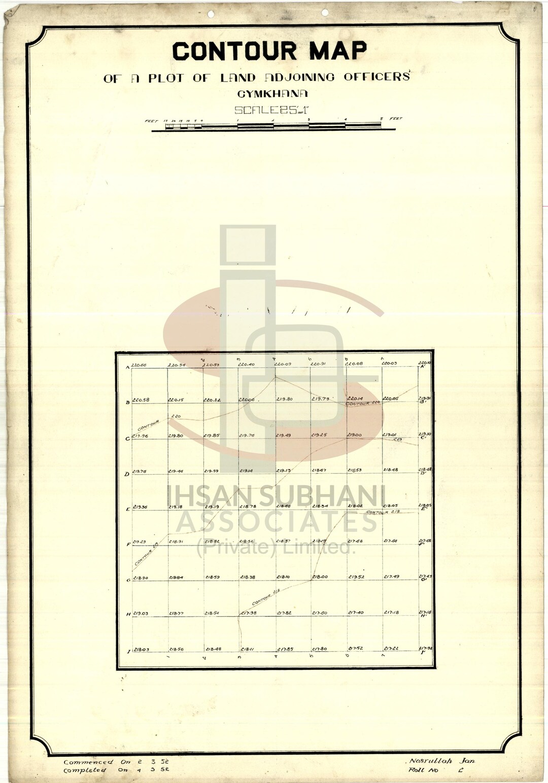 SURVEY | Hand-drawn Topographic Maps & Measurement Drawings - Etsy
