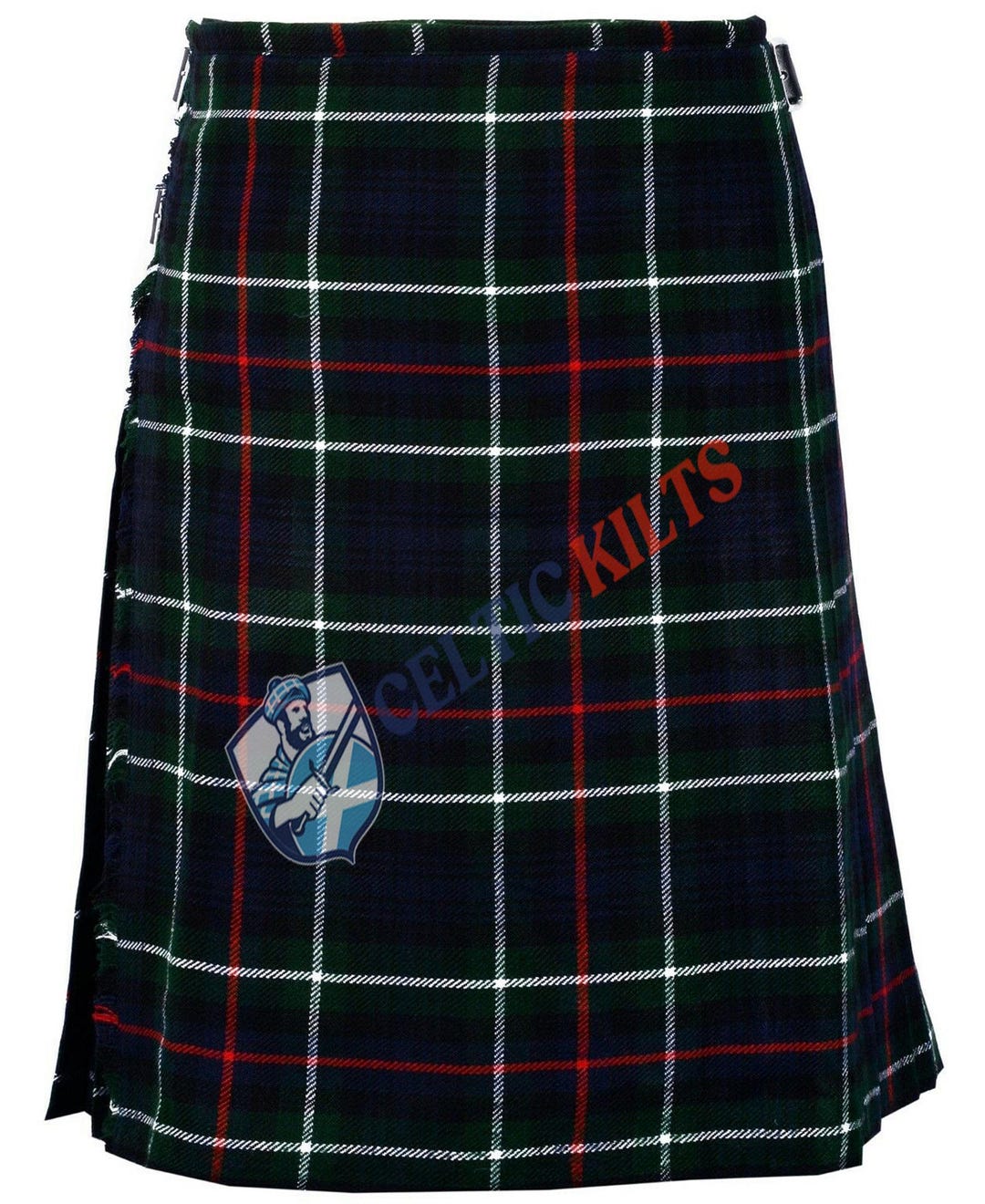 Scottish Traditional Men's 8 Yard Tartan Kilt Mackenzie Tartan Kilt 16 ...