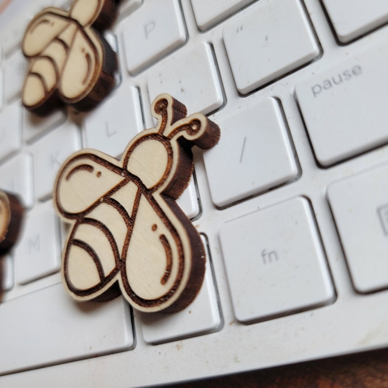 Wooden Bees - Bee Cut Outs - Bee Shapes - Bee Crafts - Etsy