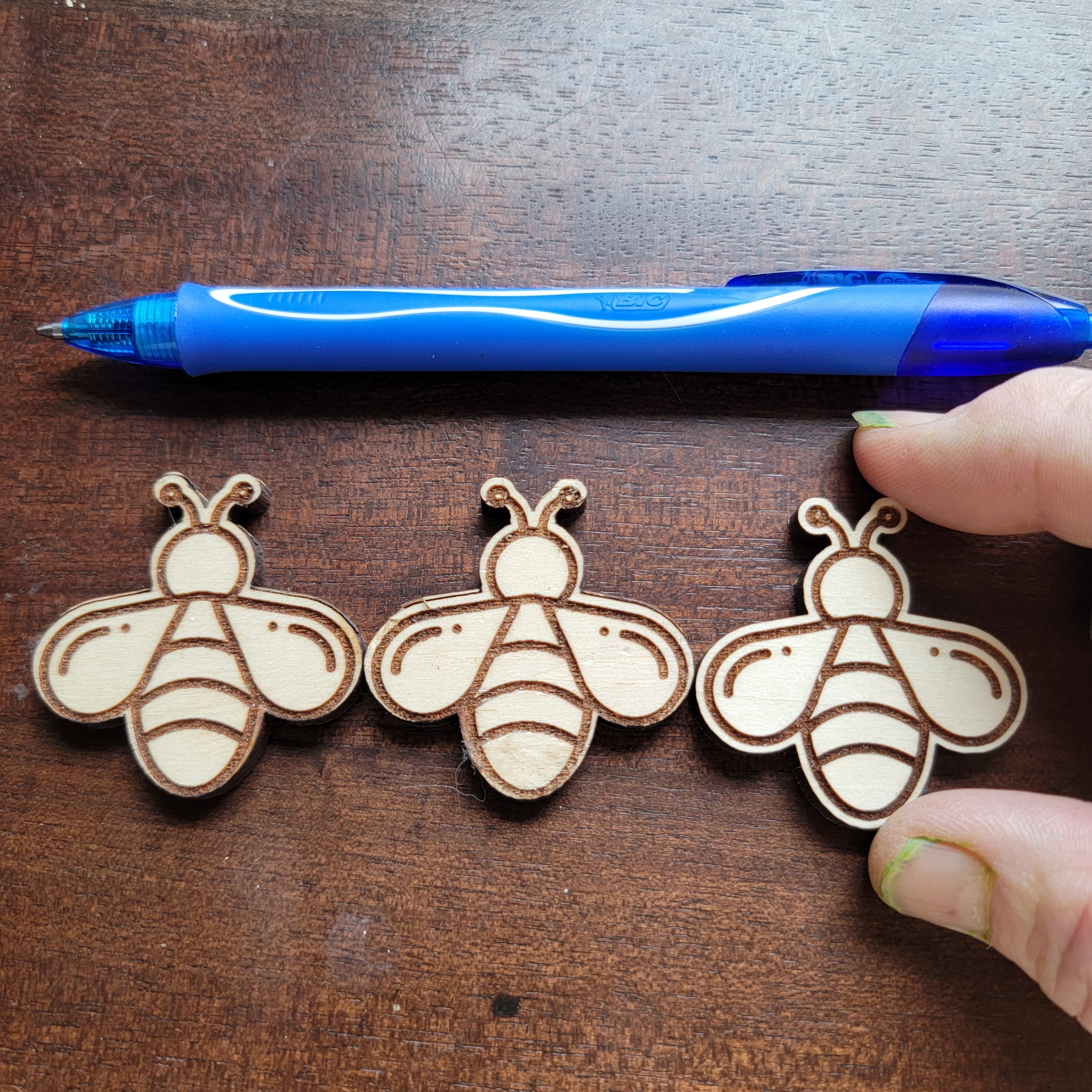 Wooden Bees Bee Cut Outs Bee Shapes Bee Crafts - Etsy