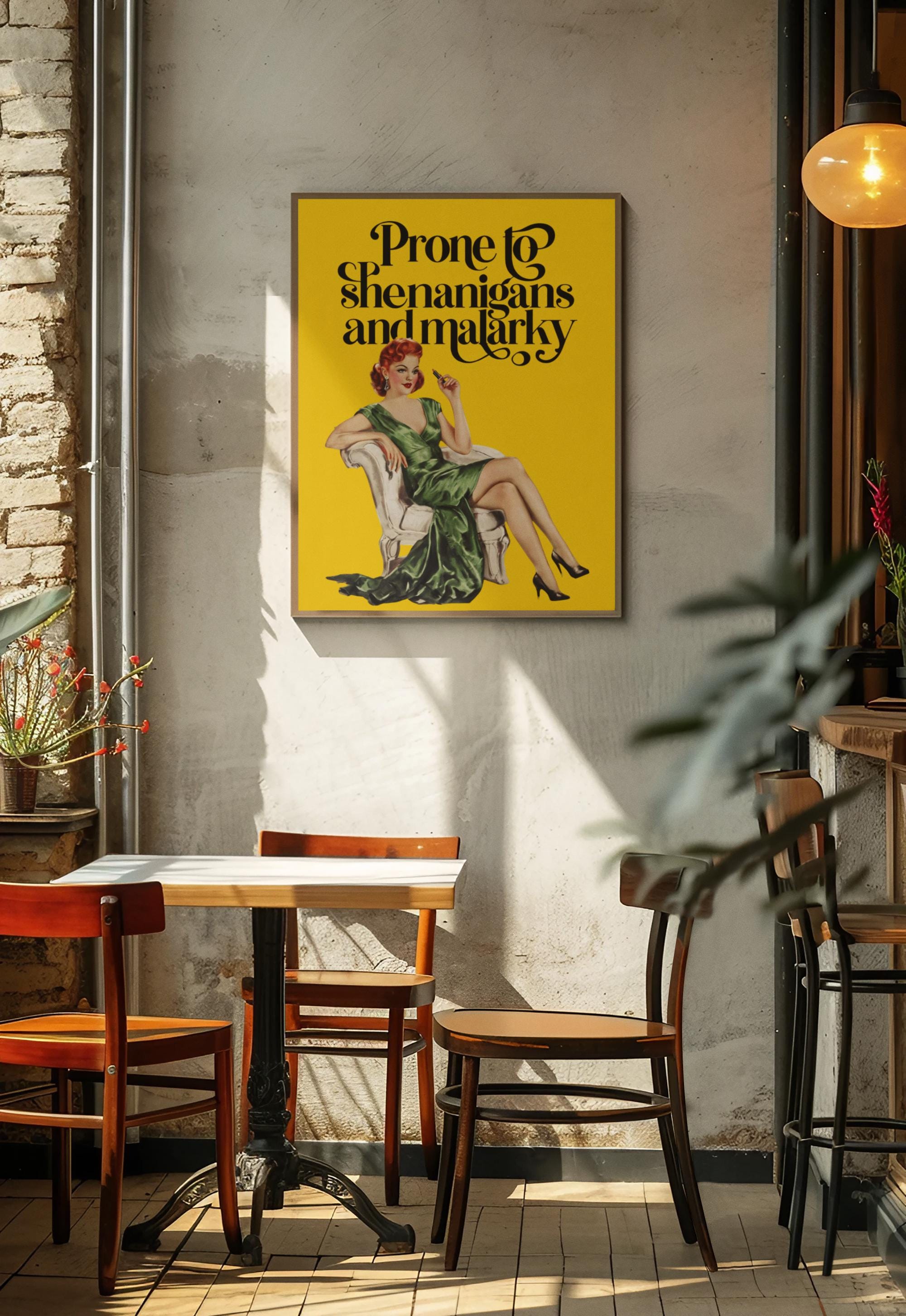 Vintage Irish Poster - Etsy