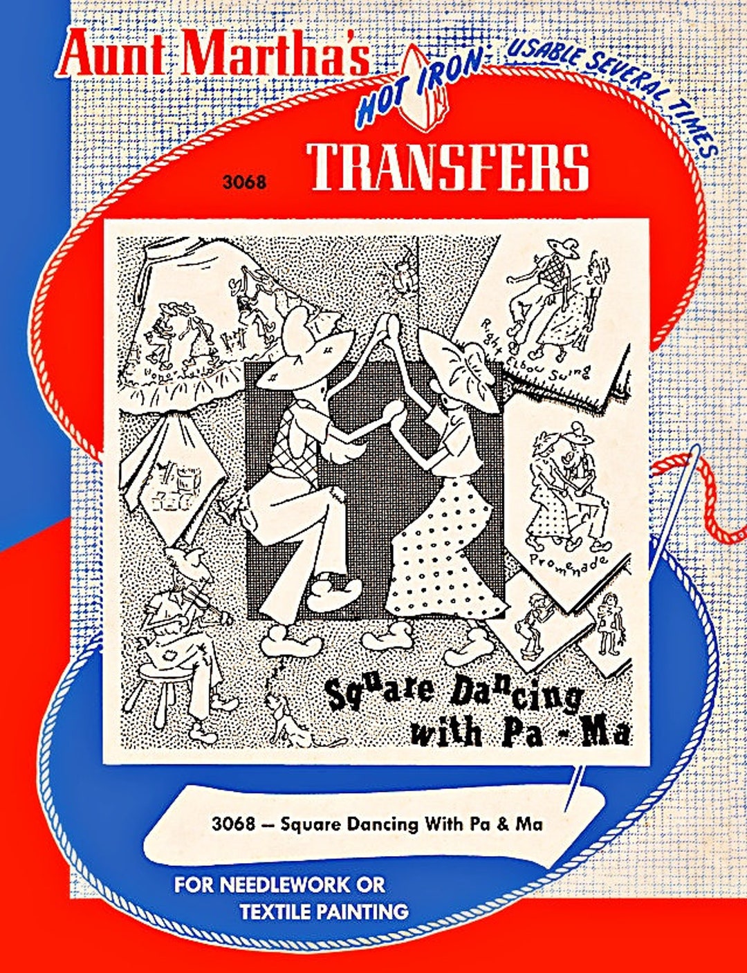 Aunt Martha's, 3068, Square Dancing With Ma & Pa ( Hillbilly Hoedown ...