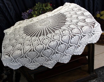 Crochet Table Topper - Etsy