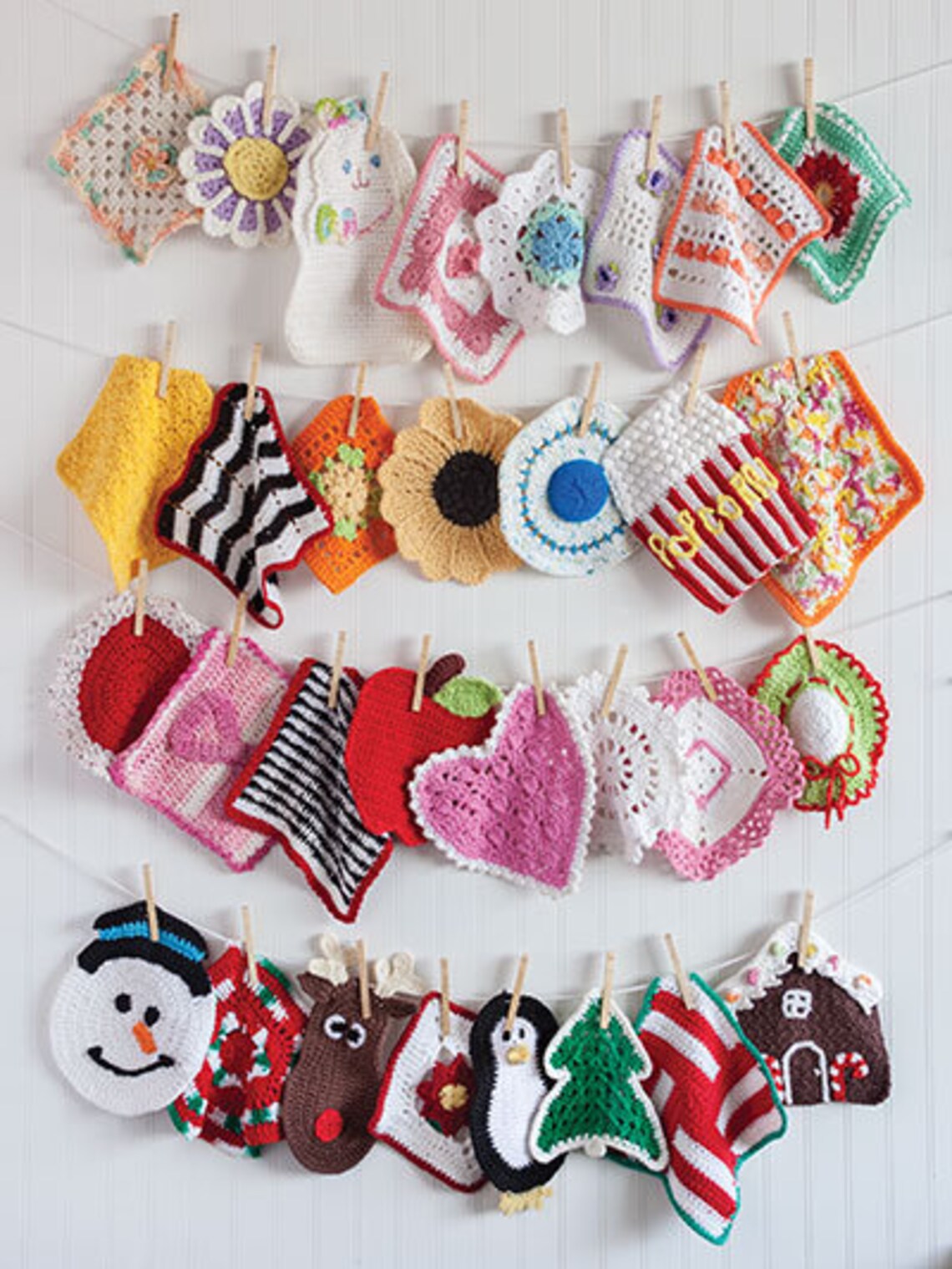 Dishcloth Patterns, A Year of Dishcloths, Pattern Book, Annie's Pattern ...