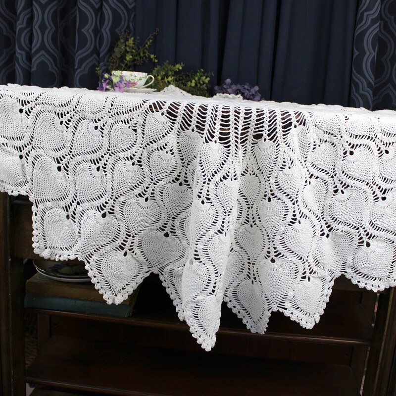 Crochet Tablecloth - Etsy