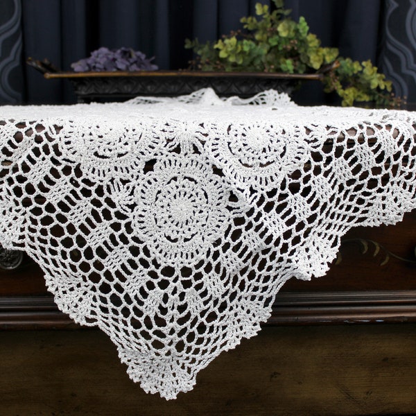 Crochet Table Topper - Etsy