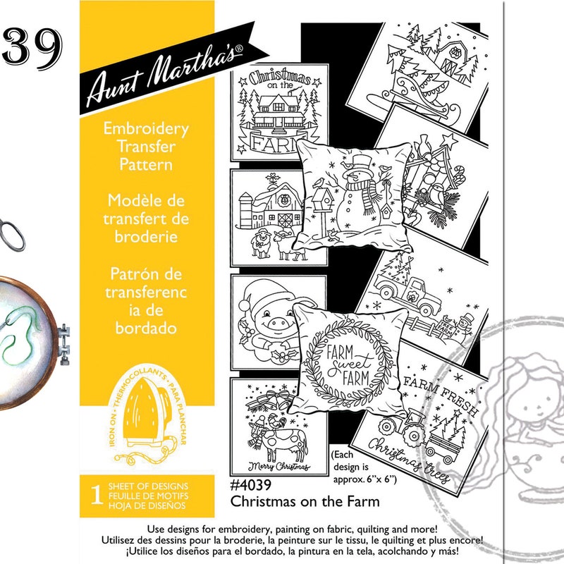 Iron on Needlepoint Pattern - Etsy