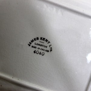 James Kent Cheese Dish and Platter, Antique Cheese or Butter Dish 16021 ...