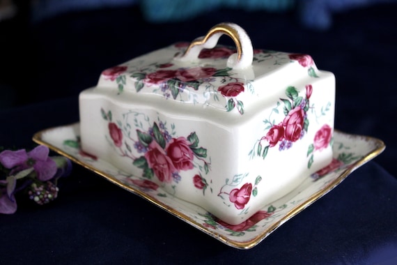 James Kent Cheese Dish and Platter Antique Cheese or Butter - Etsy