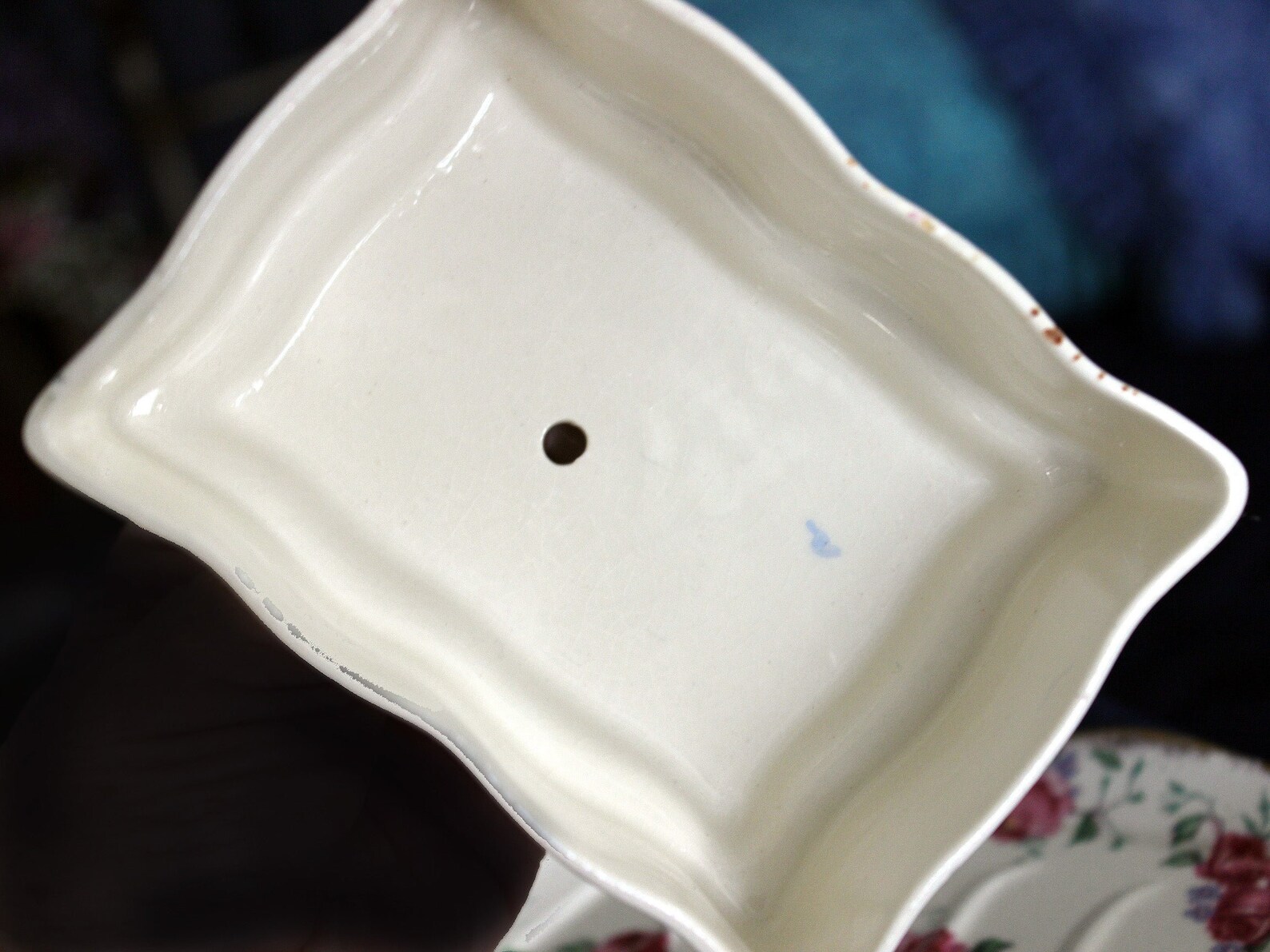 James Kent Cheese Dish and Platter, Antique Cheese or Butter Dish 16021 ...