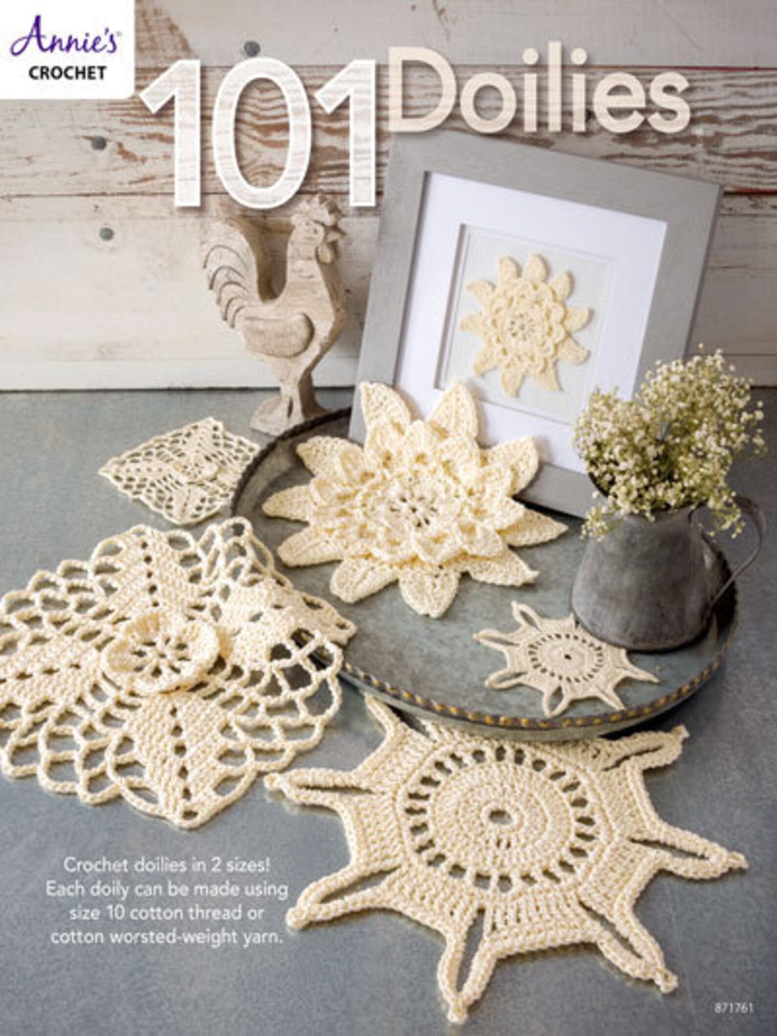 101 Small Doily Patterns Crochet Doilies Book Pattern for - Etsy