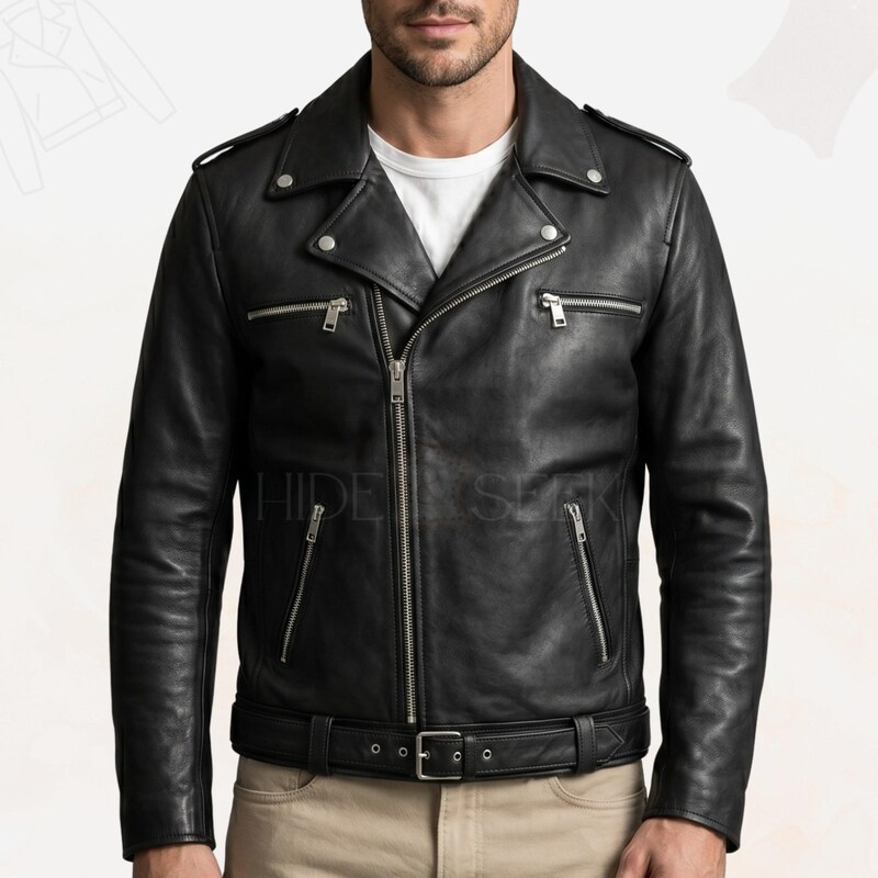 Negan Black Leather Jacket - Etsy