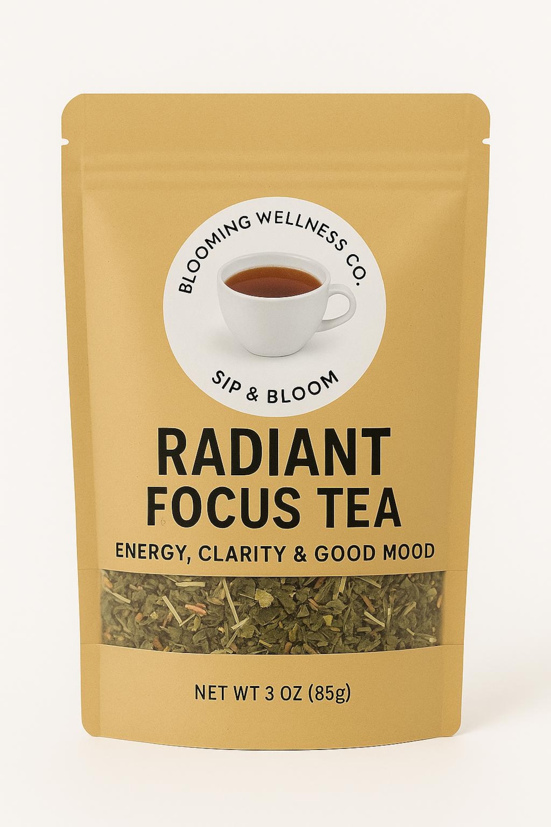 Radiant Focus Herbal Tea/ Clear Your Mind. Brighten Your Day. - Etsy