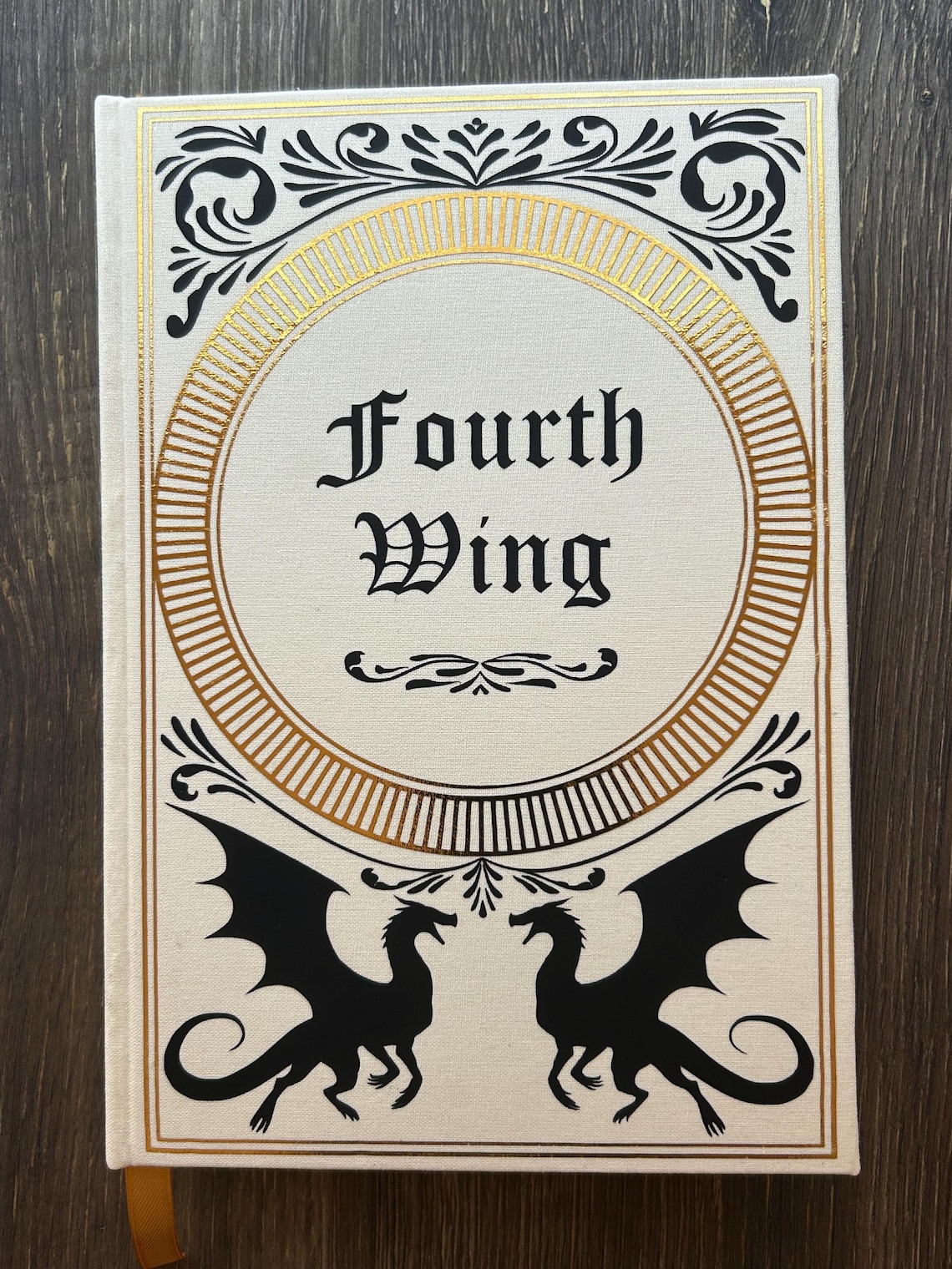 Fourth Wing Special Edition Clothbound Hardcover Rebind - Etsy