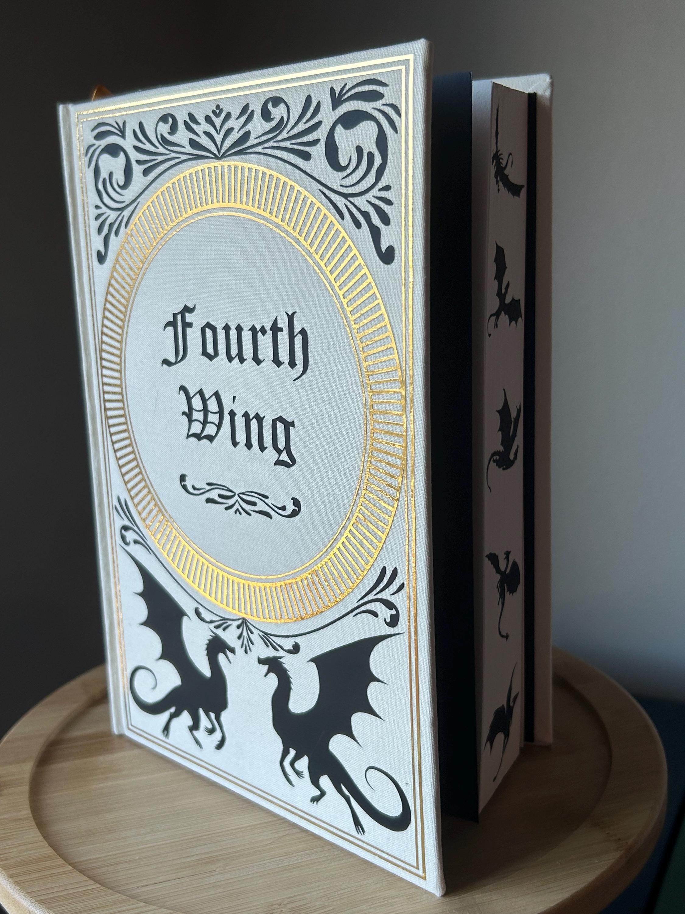 Fourth Wing Special Edition Clothbound Hardcover Rebind - Etsy