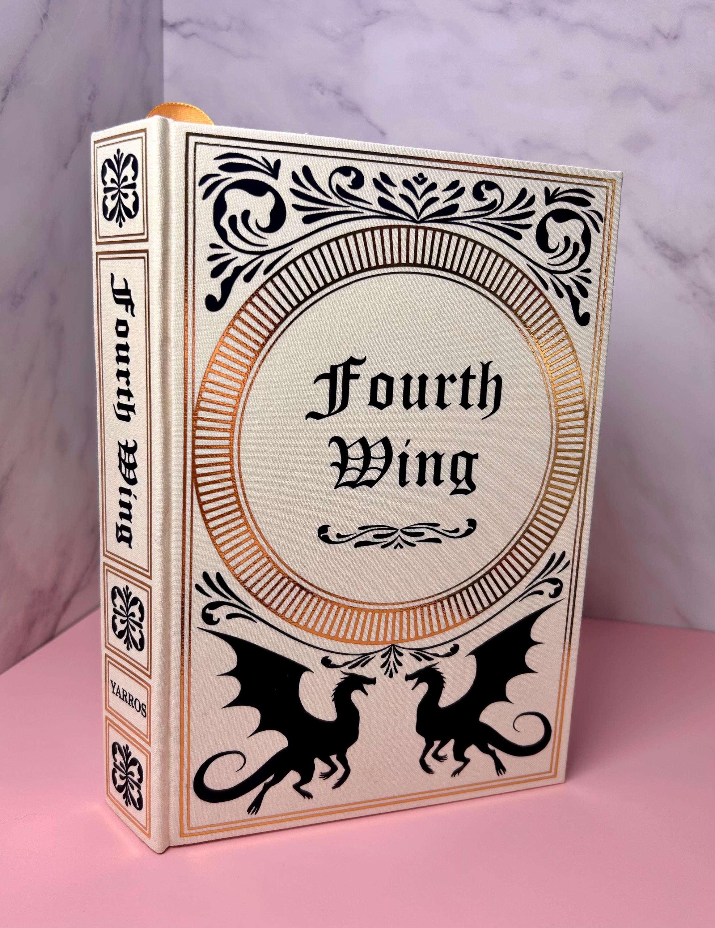 Fourth Wing Special Edition Clothbound Hardcover Rebind - Etsy