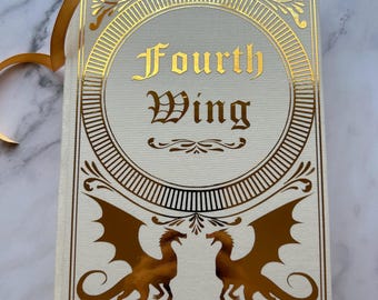 Fourth Wing Special Edition Clothbound Hardcover Rebind - Etsy