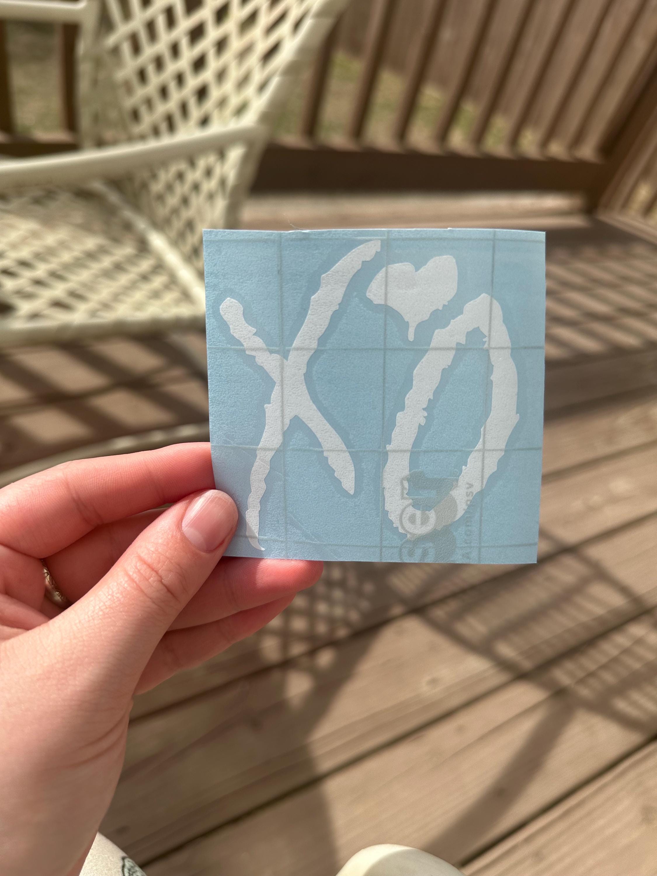 The Weeknd XO Vinyl Car/laptop Decal - Etsy