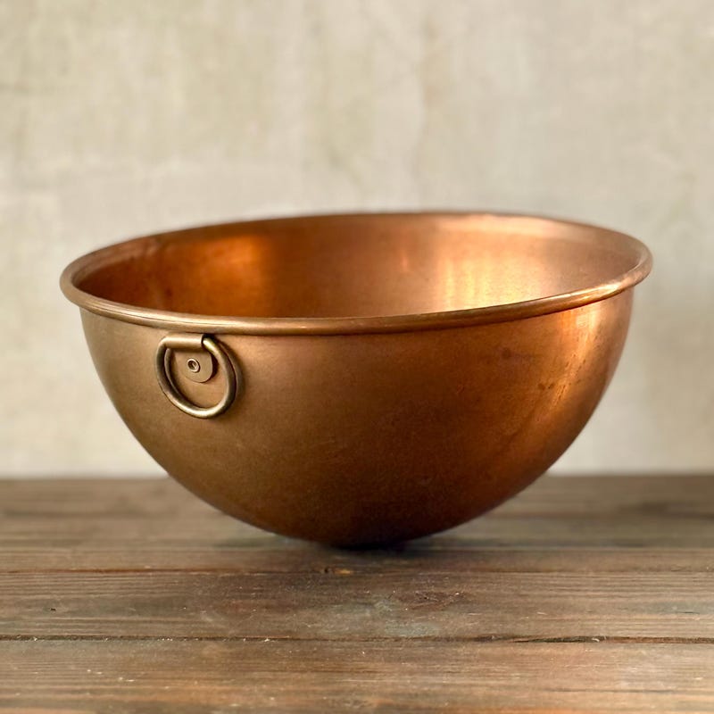 Copper Mixing Bowls - Etsy