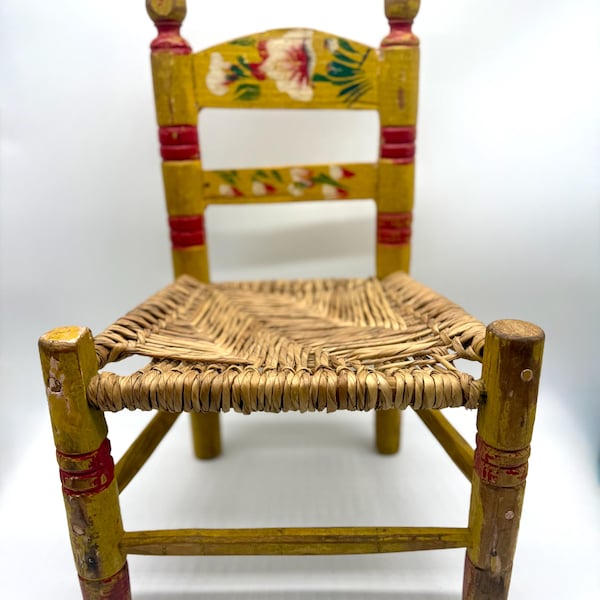 Mexico Painted Chair - Etsy