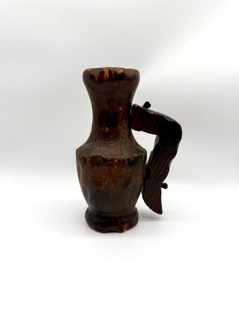 Vintage Medieval-style Wooden Pitcher Decoration - Etsy