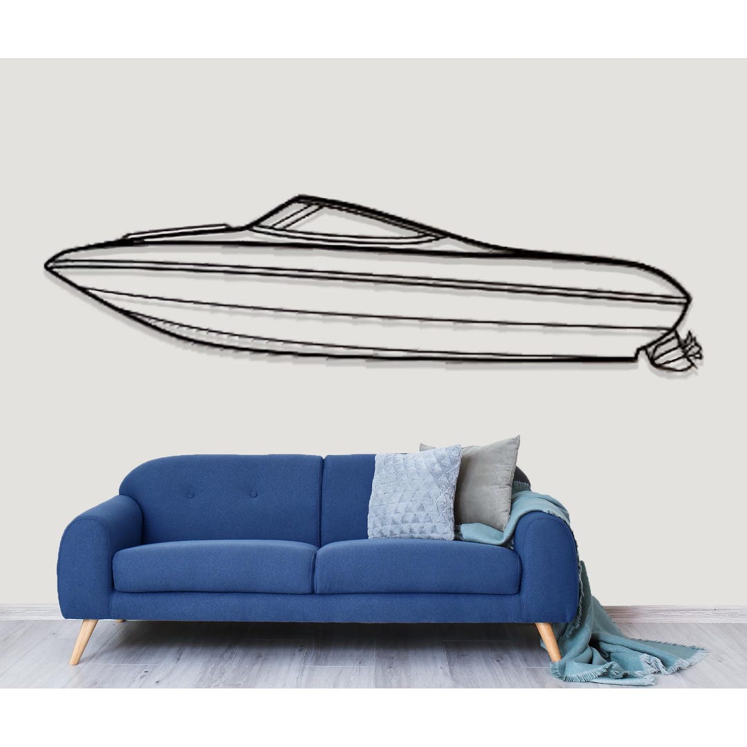 Stingray 190CS Boat Metal Wall Art, Luxury Boat Art, Boat Wall Decor ...