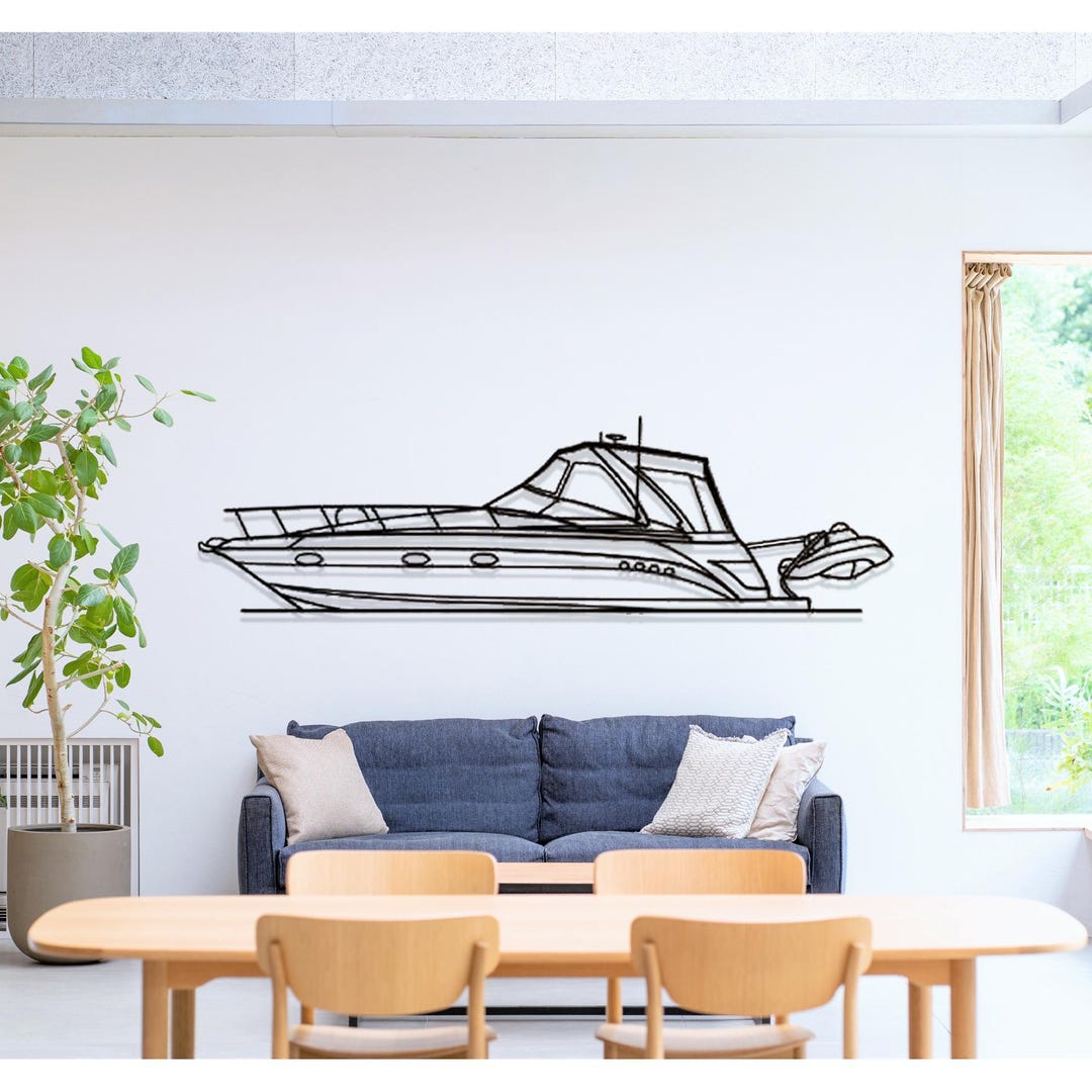 Chaparral Signature 350 Boat Metal Wall Art, Luxury Boat Art, Boat Wall ...