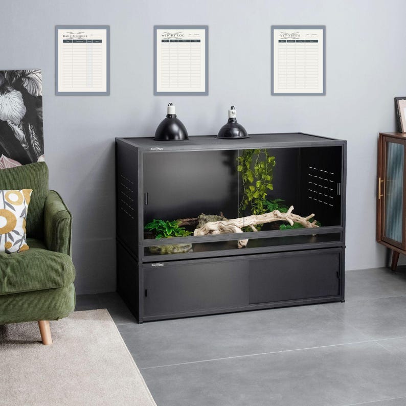 Bearded Dragon Care Journal Printable - Track Feeding, Shedding, Temps ...