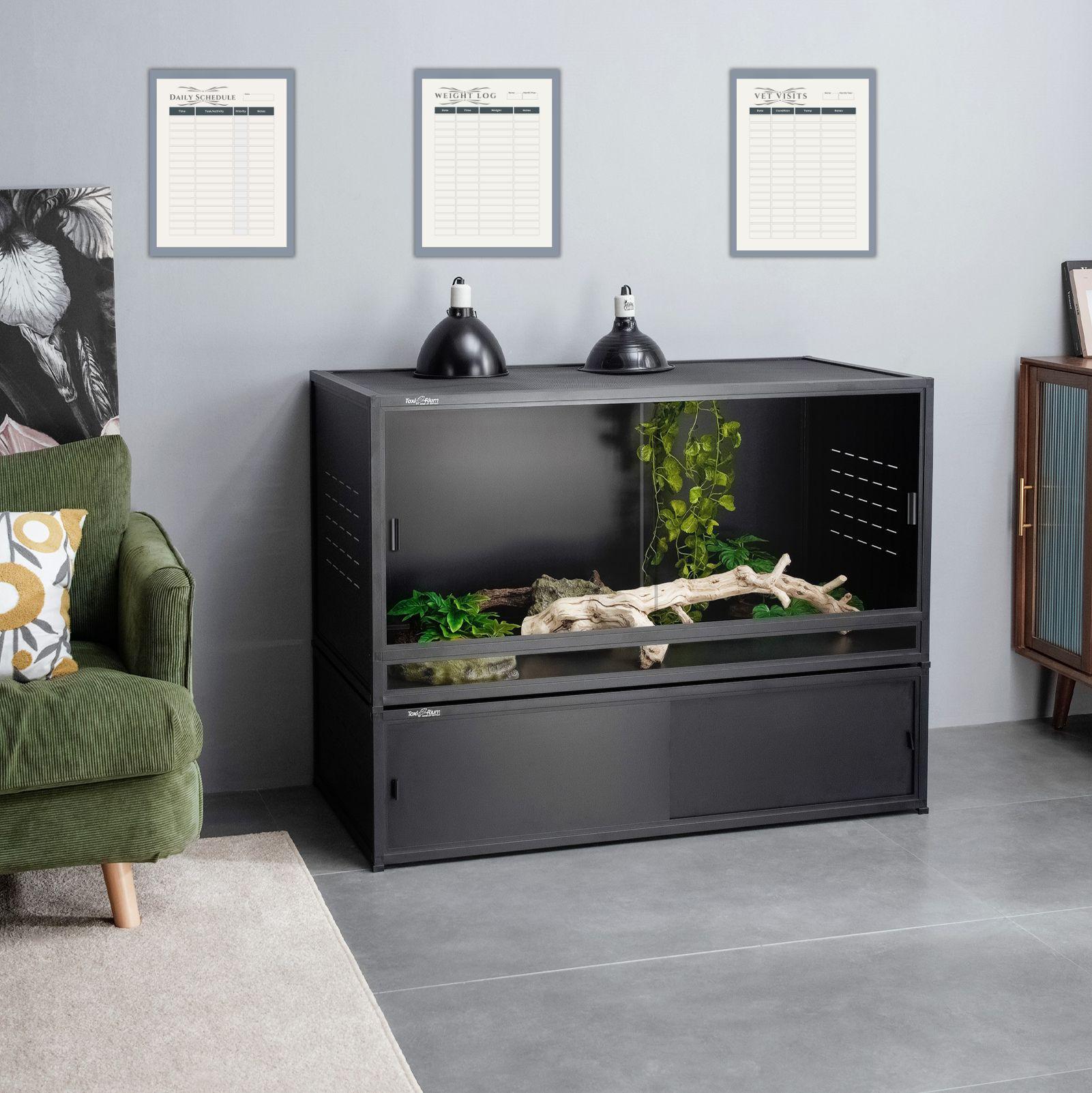 Bearded Dragon Care Journal Printable - Track Feeding, Shedding, Temps ...