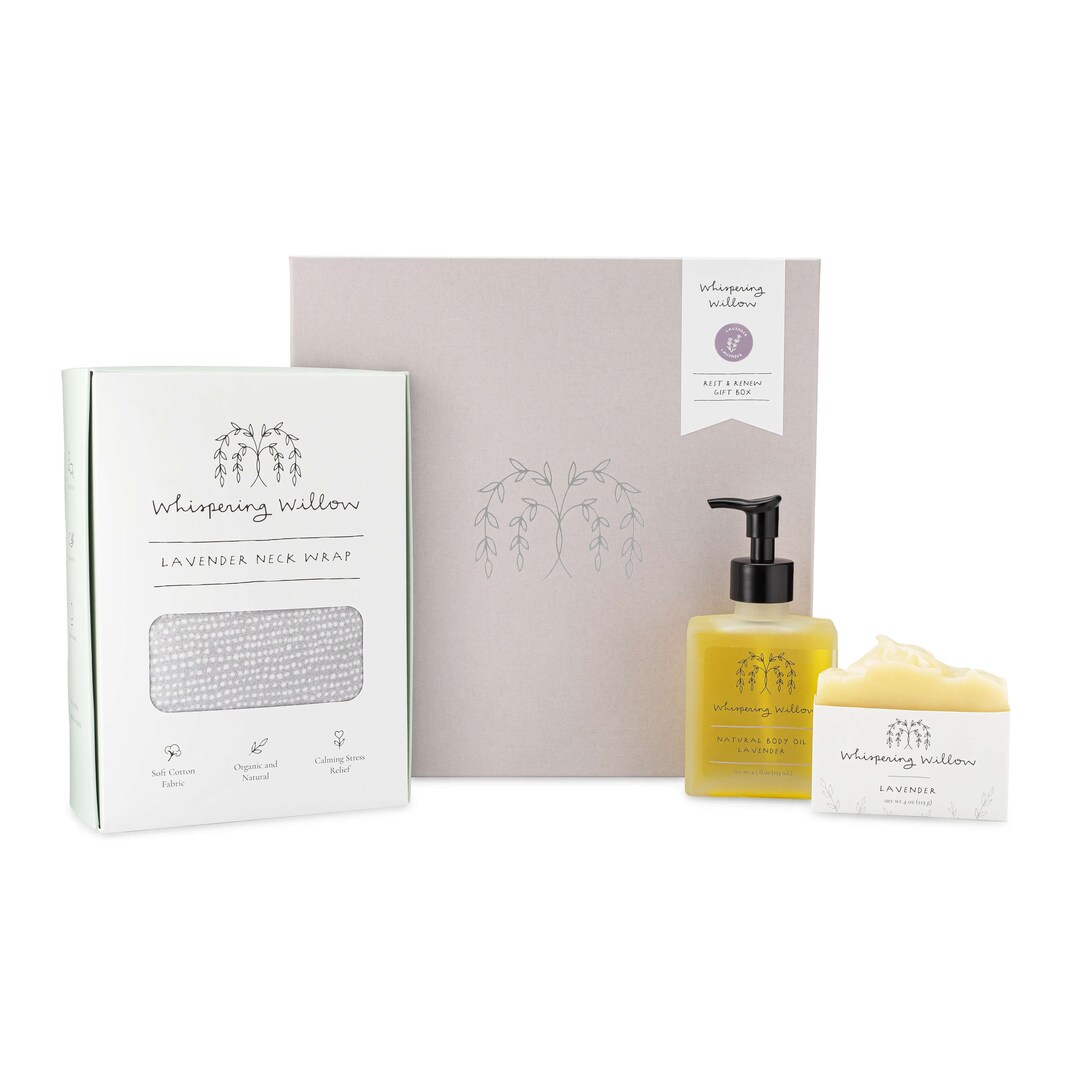 Lavender Rest & Renew Gift Box | Gift Box for Women | Thinking of You ...
