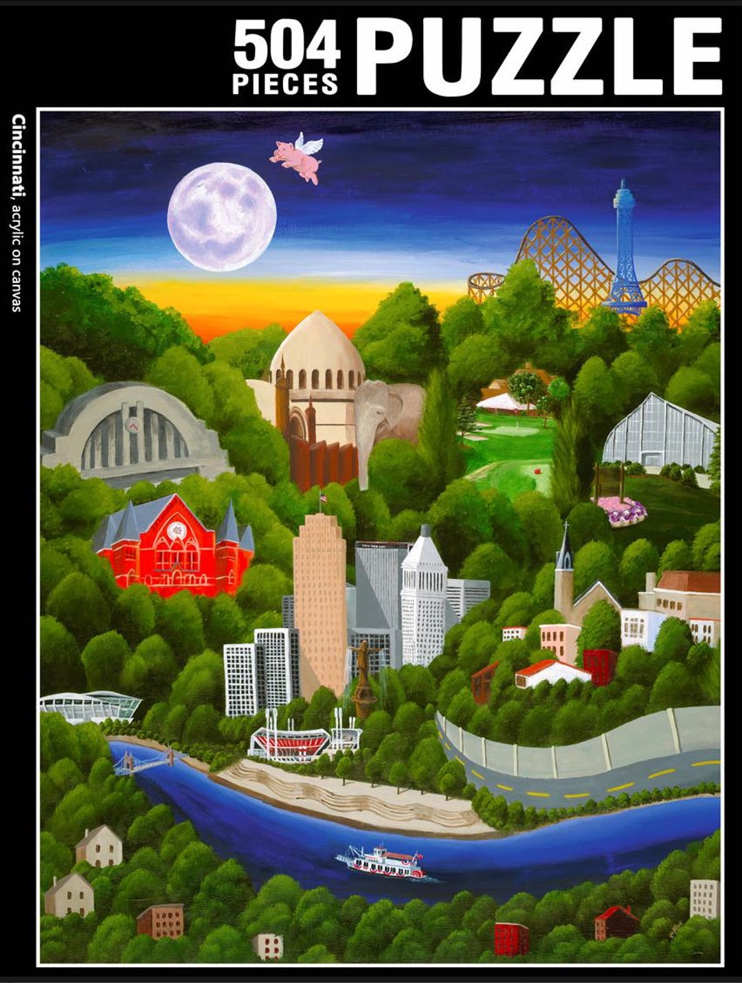 Cincinnati Puzzles - Etsy