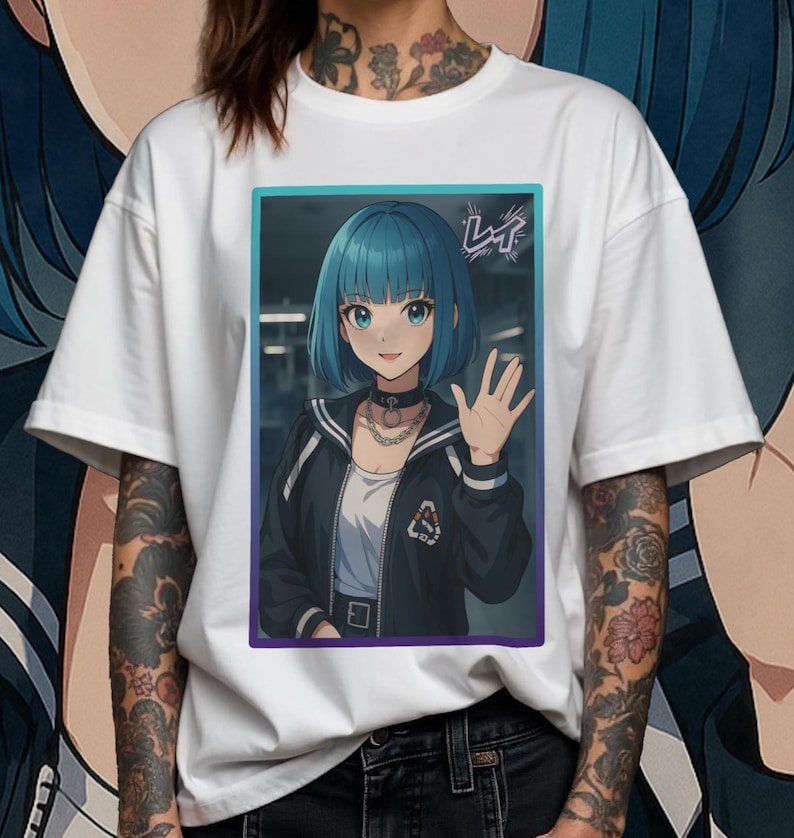 Rei Alice in Borderland Graphic Tee,rei 90's Retro Design Graphic Manga ...