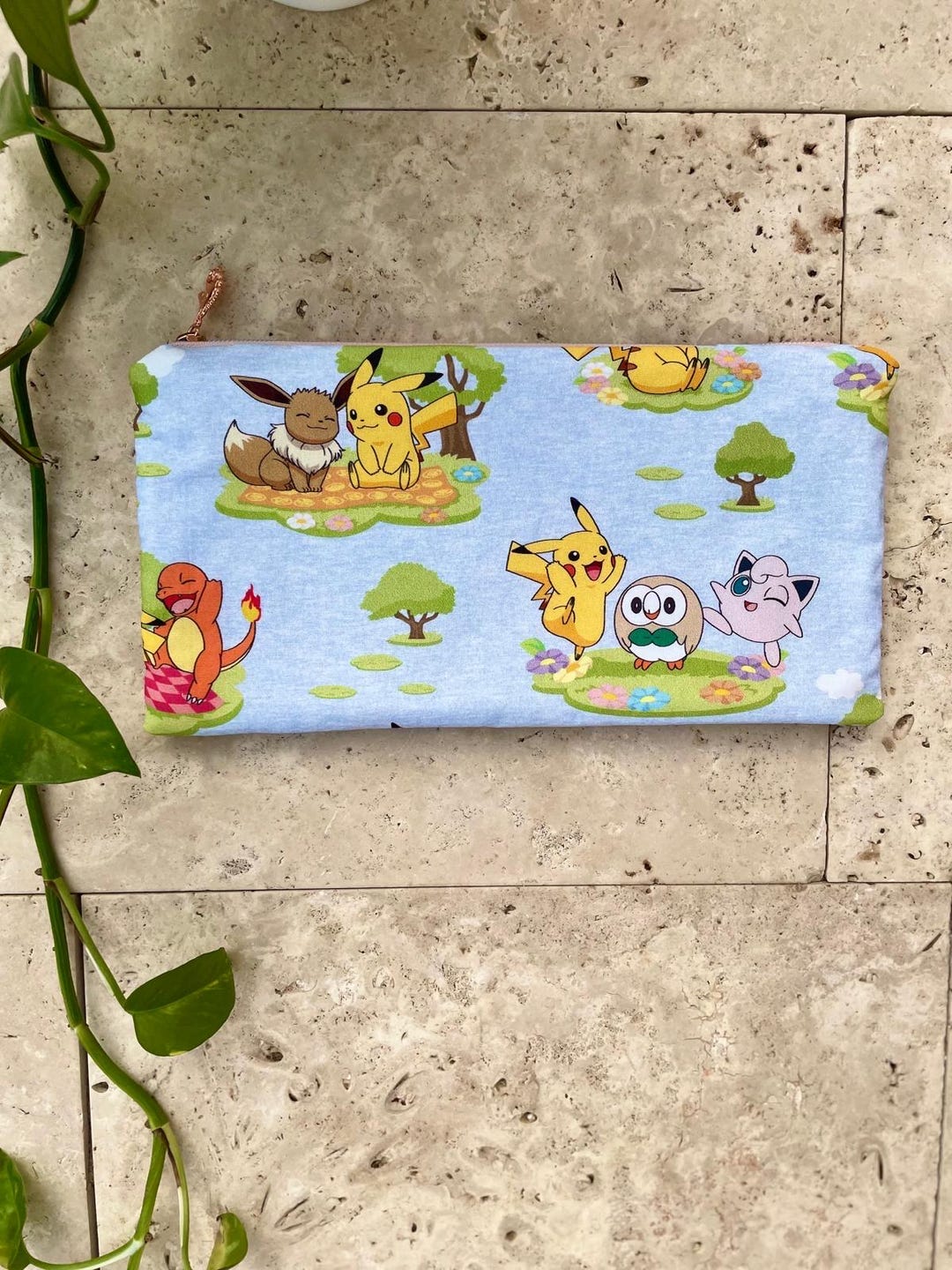 Handmade Top-opening Pouch: Pokémon Kids Pencil Case With Unicorn ...