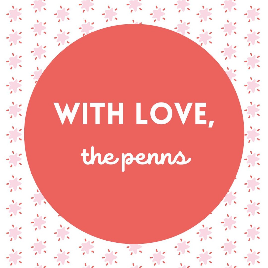 Editable Starburst Gift Tag: Personalized Printable (digital Download ...