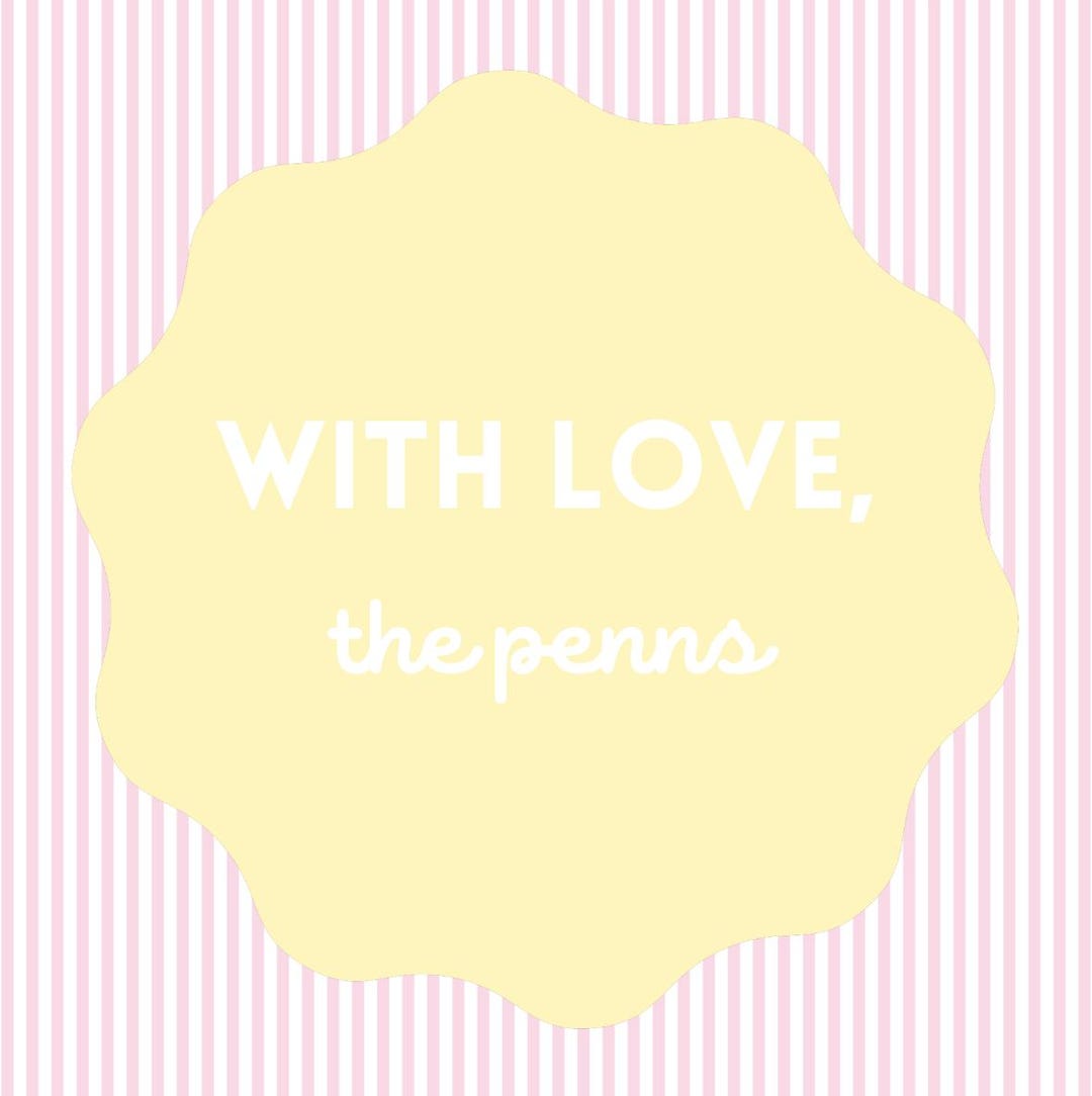 EDITABLE DIGITAL Striped Pink Lemonade Personalized Gift Tag, 3X3 In ...