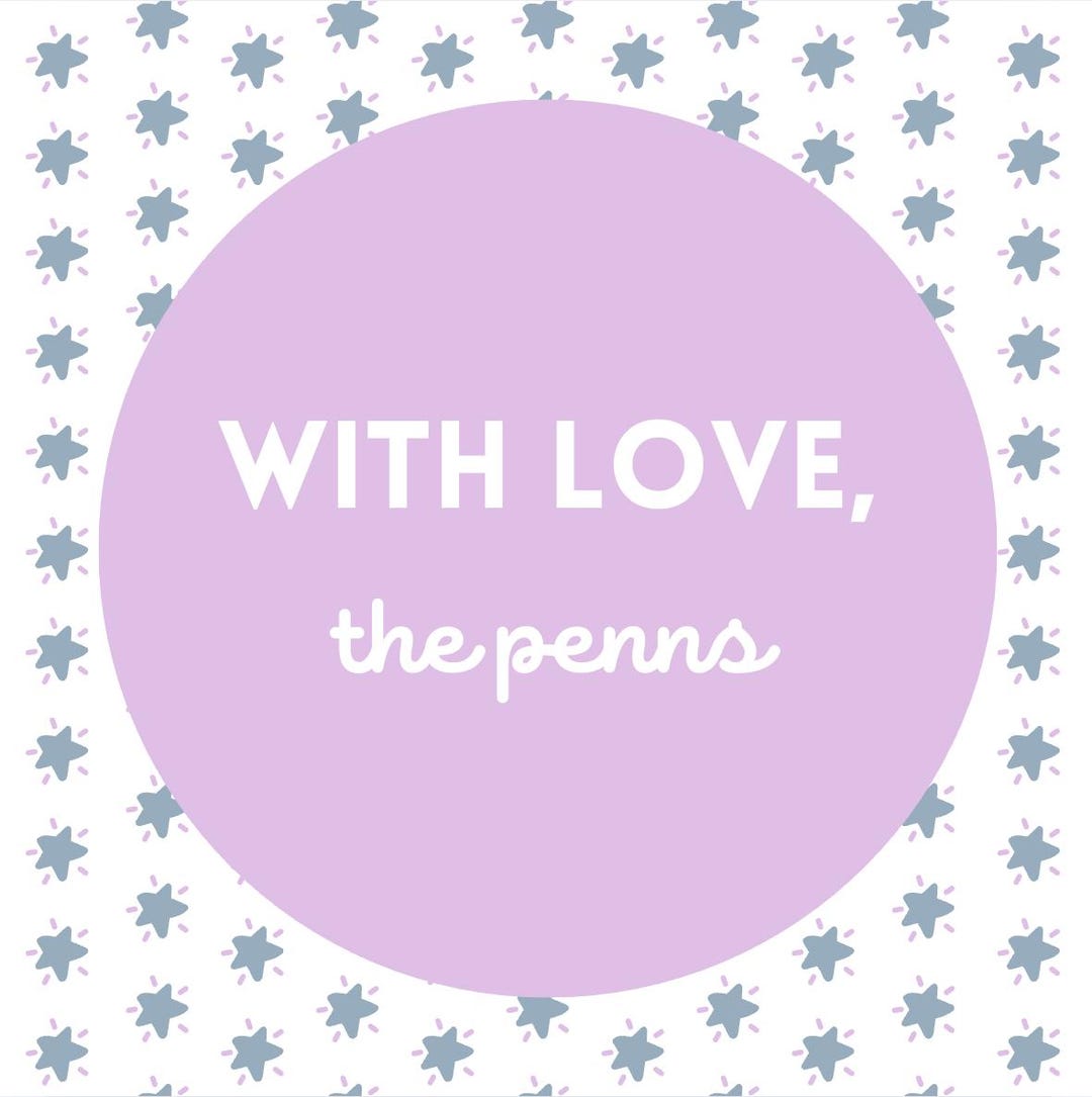 EDITABLE DIGITAL STARBURST Personalized Gift Tag, 3X3 In. Square Gift ...