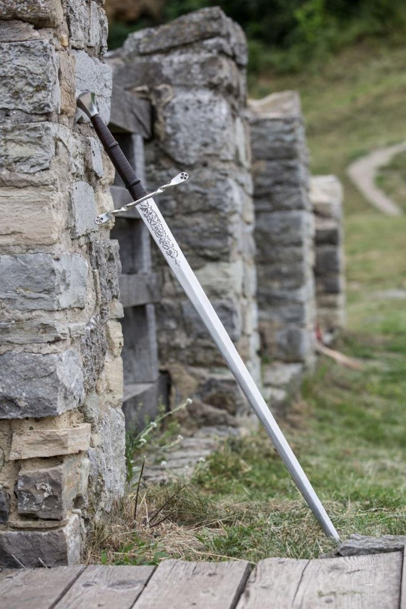 Unique “the Kingmaker” Sword and Scabbard -A XV Inspired Longsword With ...