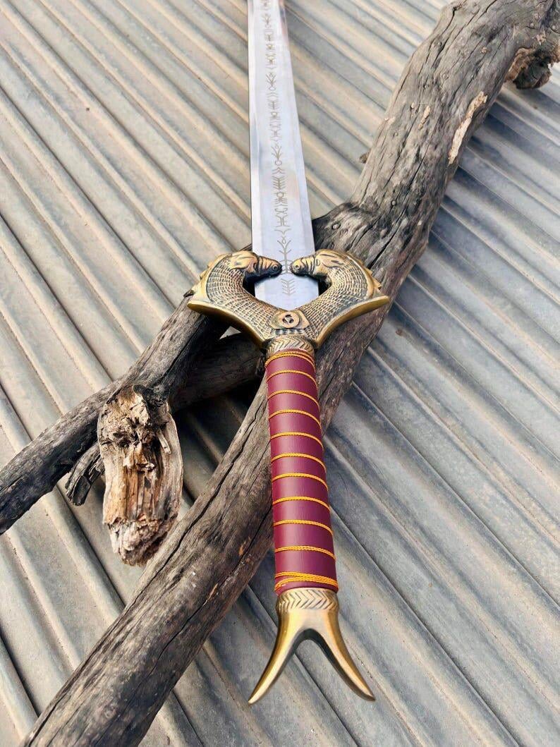 Handcrafted Goldryn Sword Glass of Thrones Medieval Sword-regal Gold ...