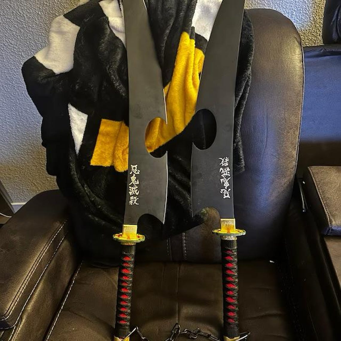 Tengen Uzui Twin Nichirin Demon Slayer Sword Double Anime Sword, Anime ...