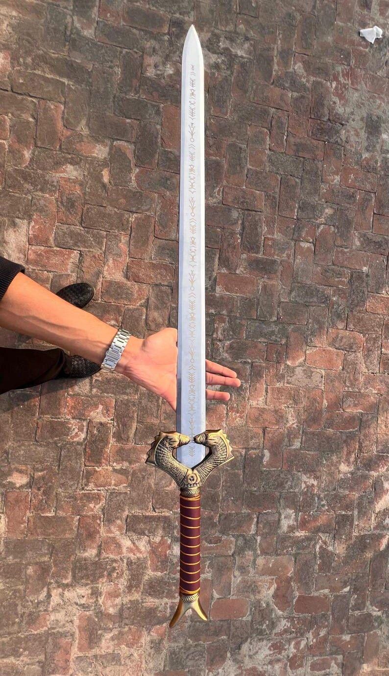 Handcrafted Goldryn Sword Glass of Thrones Medieval Sword-regal Gold ...