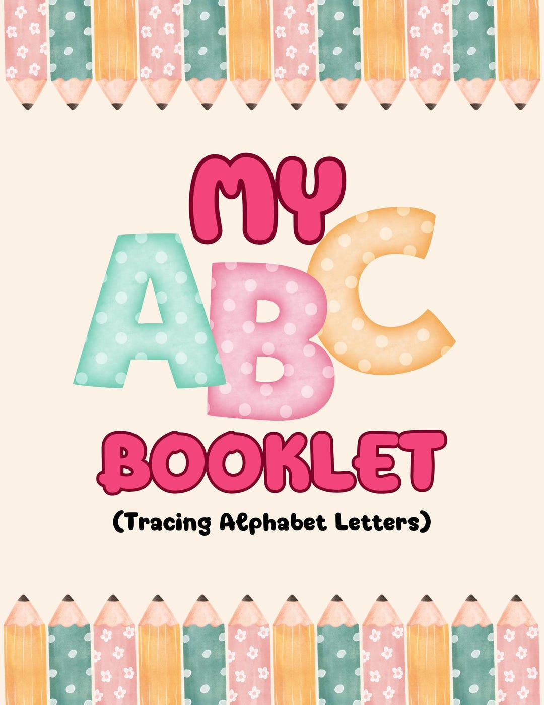 ABC Alphabet Booklet for Kids | Fun Early Learning Activity for ...