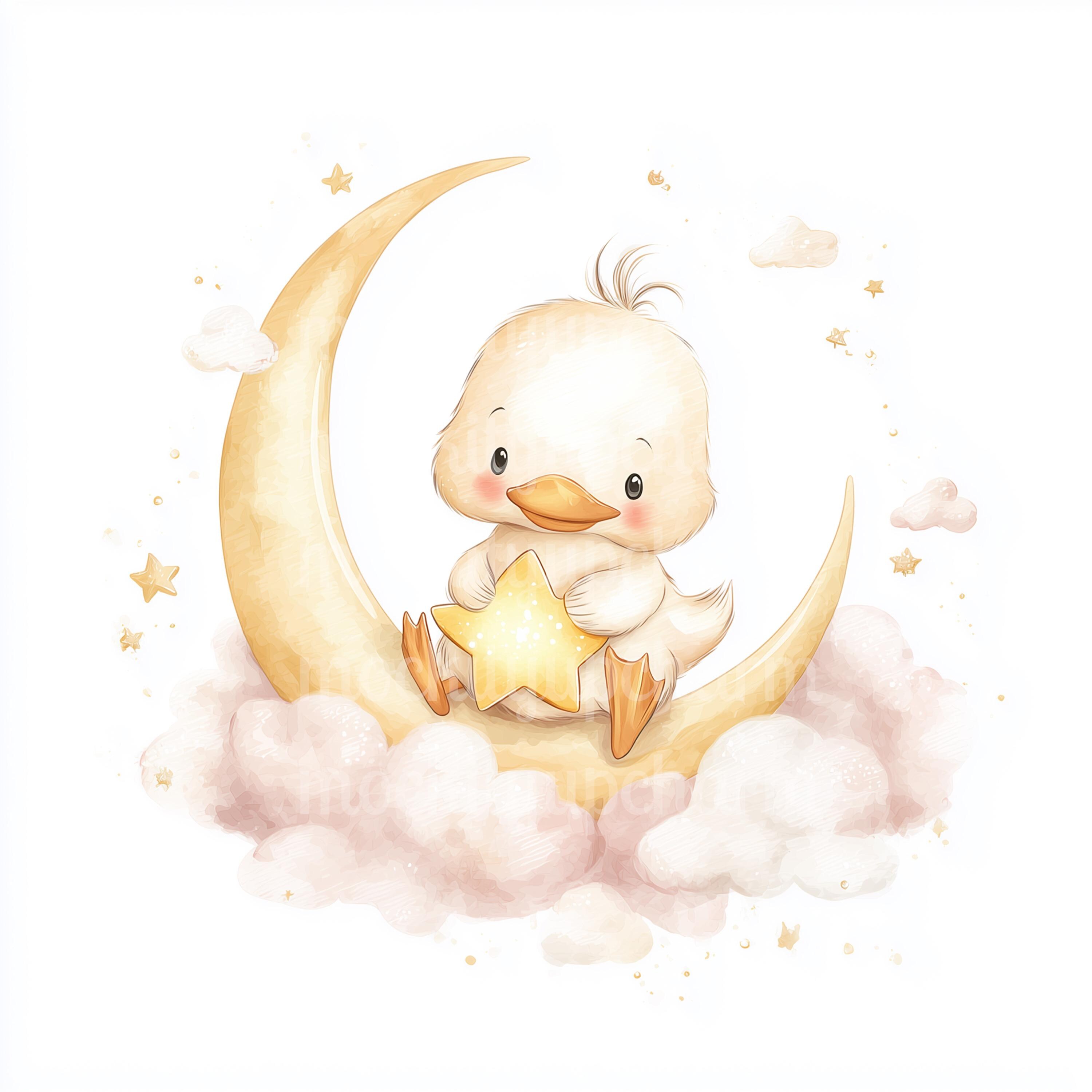10 Dreamy Animals Clipart, Whimsical Nursery High Quality Jpgs ...