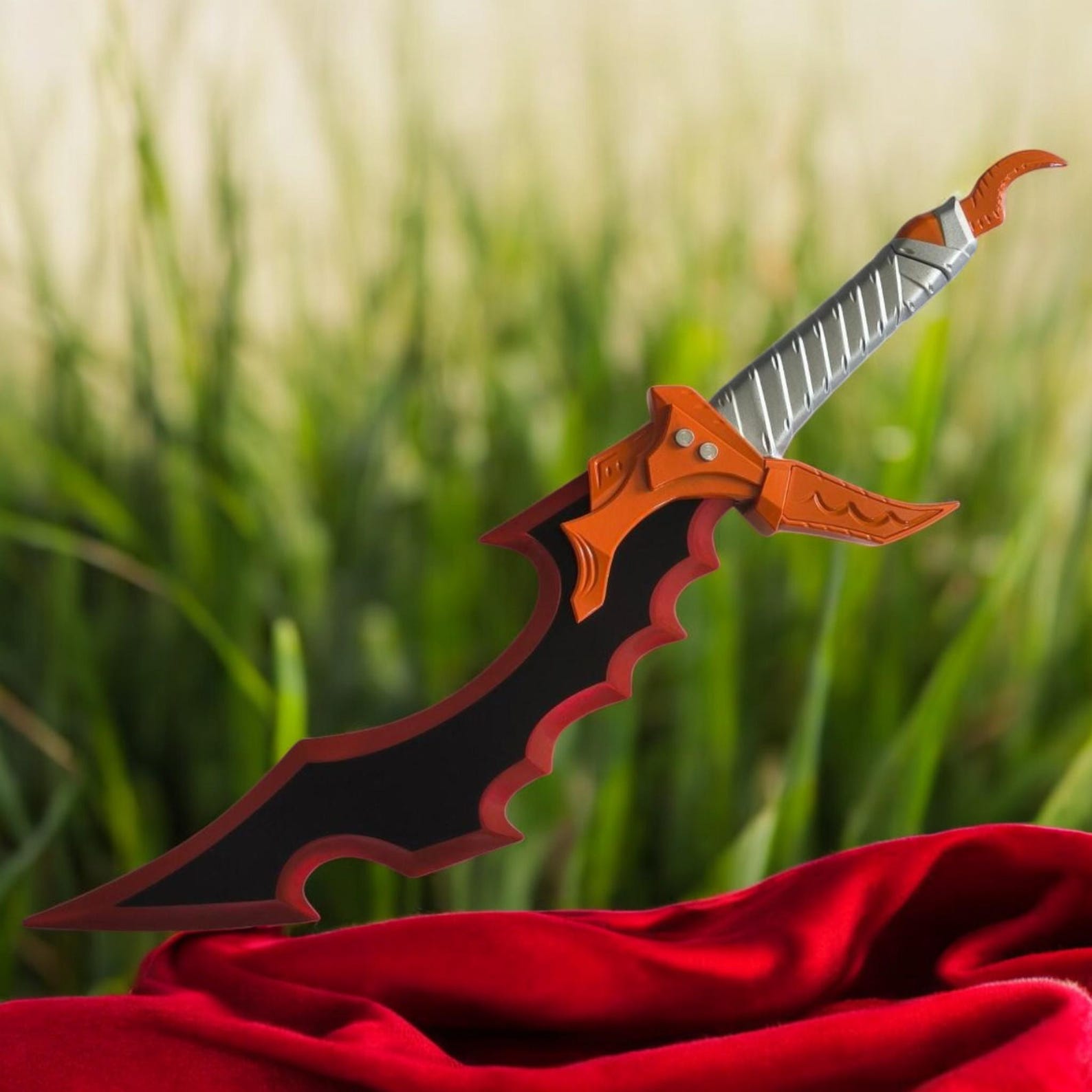 Solo Leveling Kasaka’s Venom Fang Daggers | Handcrafted Metal Blunt ...